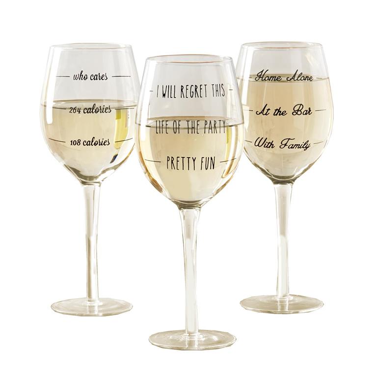 Wine Not? Wine Glass Funny Gift — Hello World – Hello World Modern ...